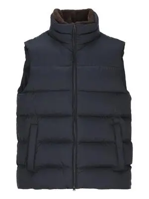 HERNO Herno Quilted Down Vest With High Neck