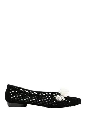 HEAVENLY JELLY Ballet Flats - Black