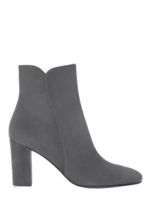 GIANVITO ROSSI Gianvito Rossi Suede Zip Up Ankle Boots Grey