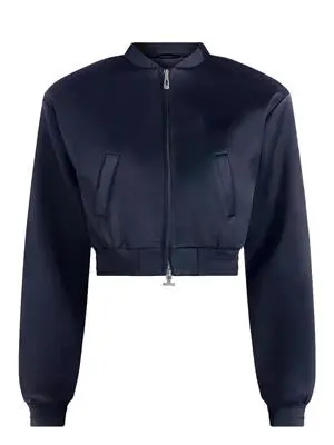 MANIÈRE DE VOIR Manière De Voir Satin Bomber Jacket