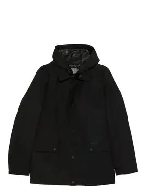 Mackage Alec Hooded Zip-up Coat - Black