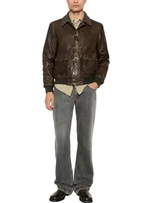 THE JACKIE LEATHERS THE JACKIE LEATHERS Bomber Jacket