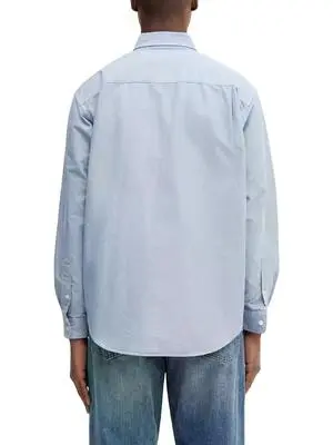 BEAMS Button-down Collar Shirt - Blue