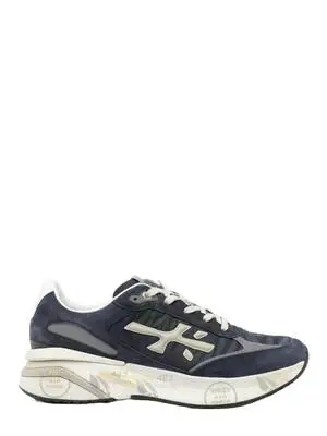 Premiata Moe Run Suede Sneakers - Blue