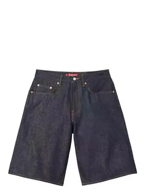 Supreme Baggy Selvedge Denim Shorts - Blue