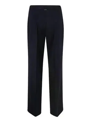 TWINSET Pressed Crease Tailored Trousers - Black