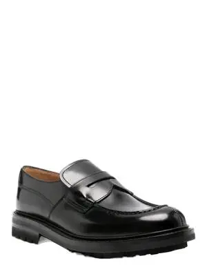 Church's Penny-slot Loafers With Chunky Rubber Lug Sole - Black