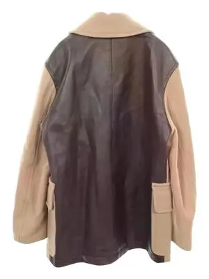 HERMÈS Hermès Color-Block Pea Coat