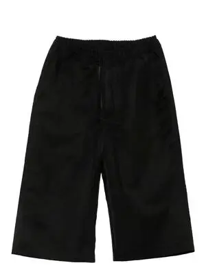 THOM KROM Cropped Wide-leg Trousers - Black