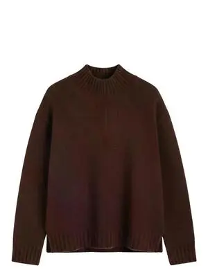 CHINTI & PARKER Chinti & Parker Cashmere Funnel Neck Sweater