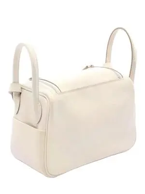 Hermès Hermès Mini Lindy Verso Crossbody Bag White