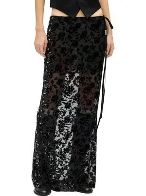ANN DEMEULEMEESTER Eveline Maxi Skirt - Black