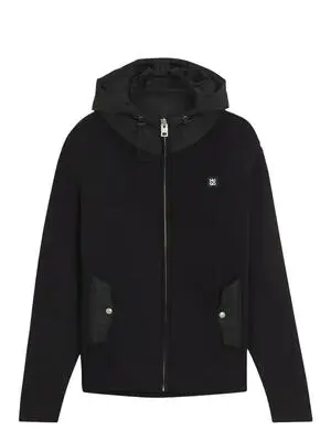 Hugo Relaxed-fit Hooded Jacket - Black