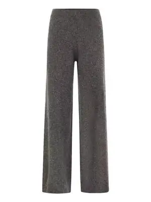 Fabiana Filippi Sequin-embellished Knitted Trousers - Grey