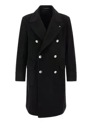 Tagliatore Sherry Double-breasted Coat - Black