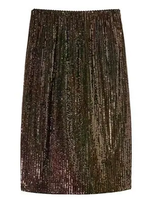 TWINSET TWINSET Embellished Sequin Midi Skirt