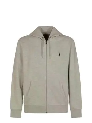 Polo Ralph Lauren Zip-up Hoodie - Grey