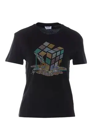 Liu Jo Embellished T-shirt - Black