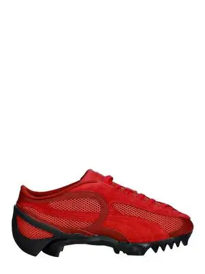 PUMA PUMA Paneled Suede Sneakers Red