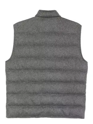 Eleventy Reversible Quilted Gilet - Grey