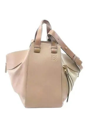 Loewe Loewe Hammock Two-Way Handbag Neutrals