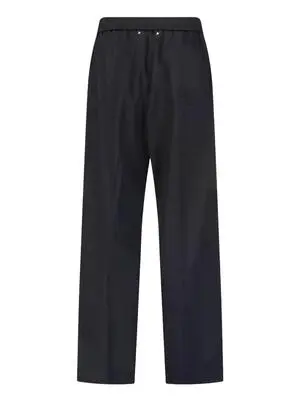 GOLDEN GOOSE Joggers In Black Wool