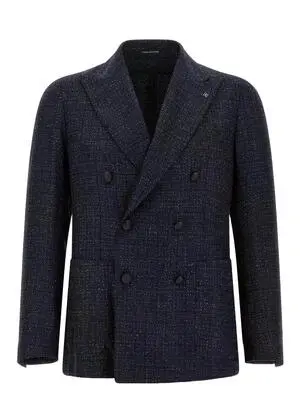 Tagliatore Montecarlo Double-breasted Blazer - Blue