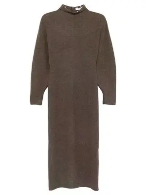 MAX MARA Max Mara Balloon Sleeve Midi Dress