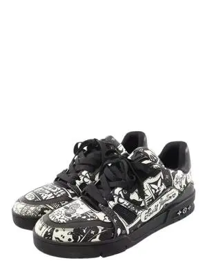 LOUIS VUITTON 2022 Trainer Line Low-top Sneakers - Black