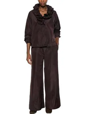 SUSANNE BOMMER Palazzo Pants - Brown
