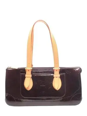 LOUIS VUITTON Louis Vuitton Rosewood Avenue Vernis Monogram Tote Bag Brown