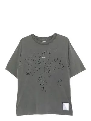 Satisfy Mothtech Distressed T-shirt - Grey