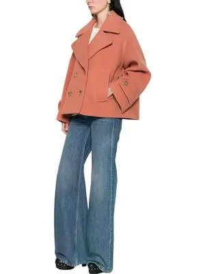 CHLOÉ Chloé Double-Breasted Oversized Jacket