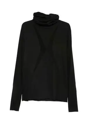 THOM KROM THOM KROM Long Sleeve Funnel Neck T-Shirt