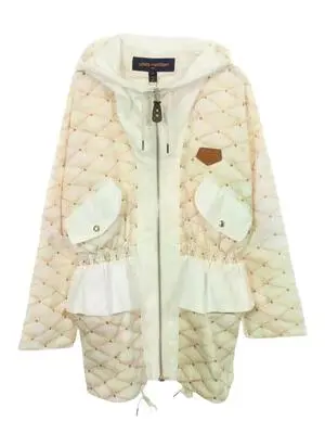 LOUIS VUITTON Zip-up Hooded Jacket - Neutrals