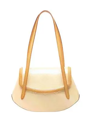 LOUIS VUITTON Louis Vuitton Monogram Vernis Biscayne Bay PM Shoulder Bag White