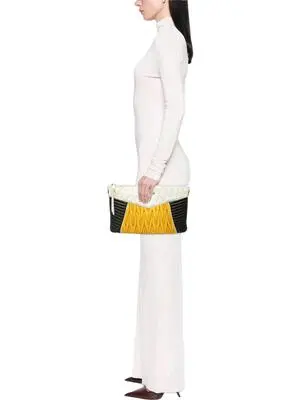 MIU MIU MIU MIU Nappa Biker Clutch