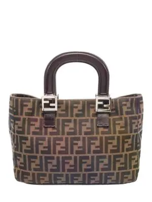 Fendi 2000s Zucca Tote Bag - Brown