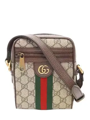 Gucci Ophidia Gg Shoulder Bag - Neutrals