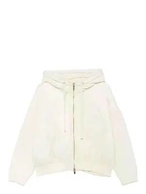 TWINSET Padded Panelled Hoodie - Neutrals