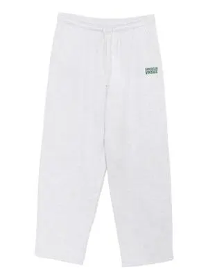 American Vintage Logo-print Drawstring Track Pants - Grey