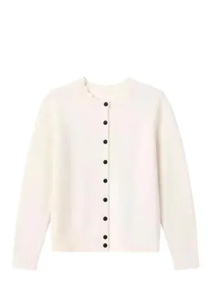 ISABEL MARANT ÉTOILE ISABEL MARANT Scalloped-Edge Buttoned Cardigan