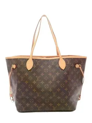 LOUIS VUITTON Louis Vuitton 2020 MM Monogram Canvas Tote Bag Brown