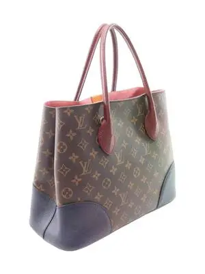 LOUIS VUITTON Louis Vuitton Flandrin Monogram Tote Bag Brown