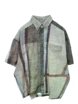 Giorgio Armani 2010s Short-sleeve Shirt - Grey