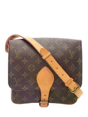 LOUIS VUITTON Monogram Canvas Cross Body Bag - Brown