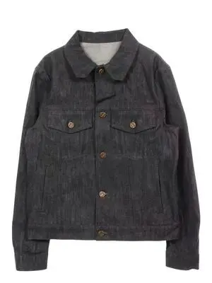 LOUIS VUITTON Monogram Dna Denim Jacket - Grey