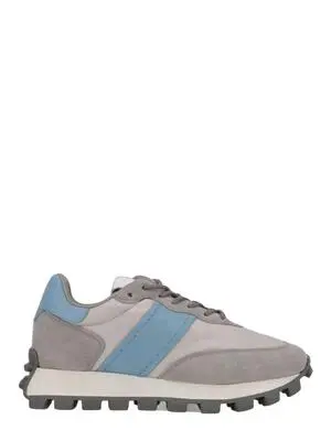 TOD'S Tod's Suede And Fabric Sneakers Grey