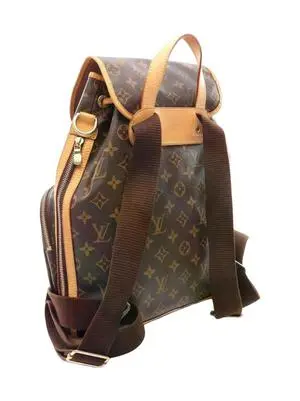 LOUIS VUITTON Louis Vuitton 2007 Sac A Dos Bosfore Monogram Backpack Brown
