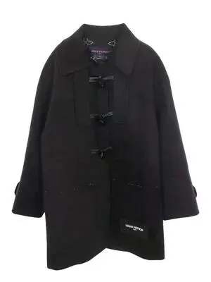 LOUIS VUITTON Toggle Duffle Coat - Black